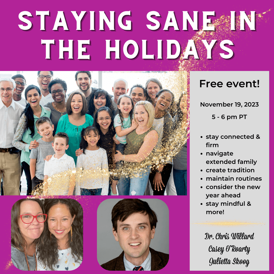 Staying Sane Holiday Workshop - Sproutable