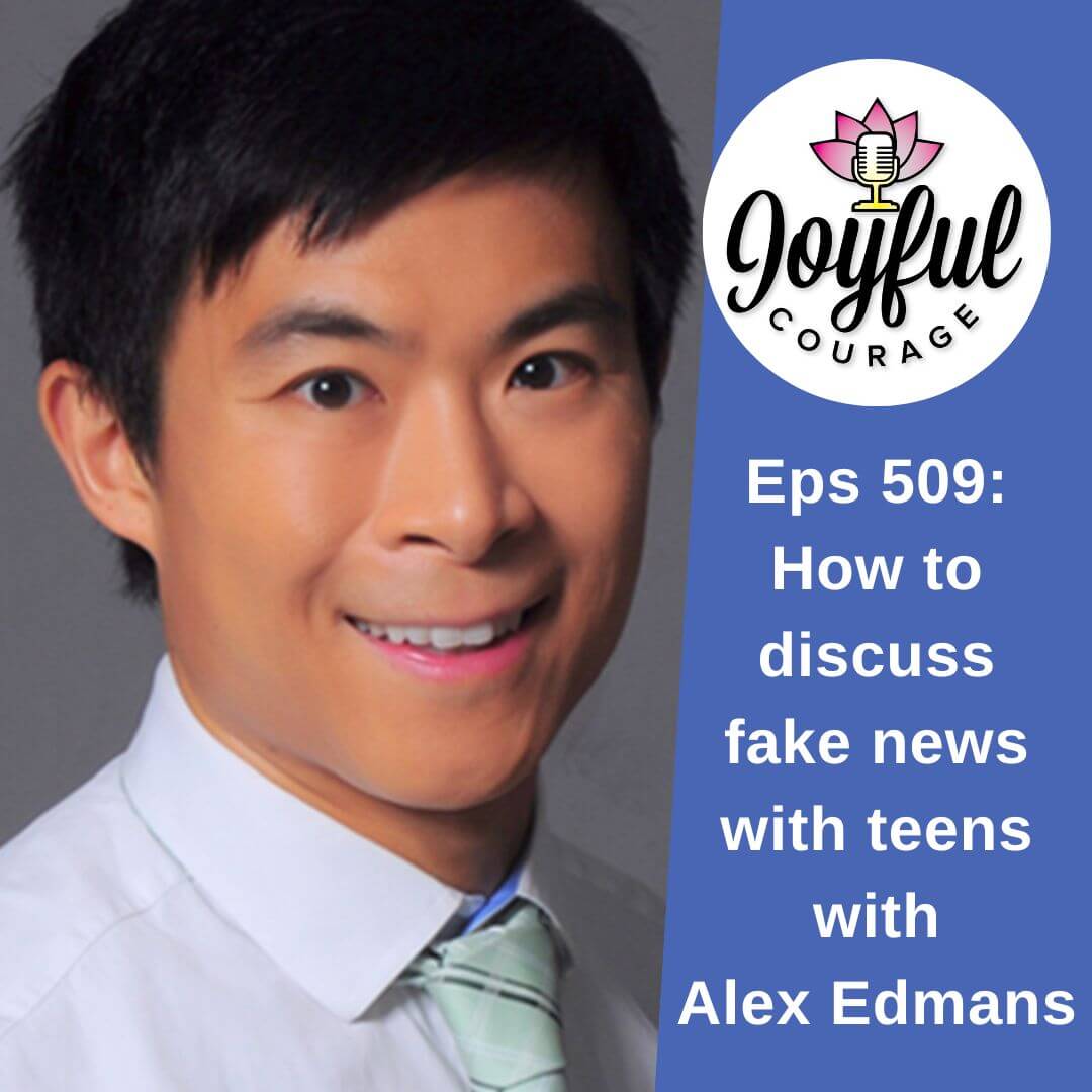 Eps 509: How to discuss fake news with teens with Alex Edmans - Sproutable